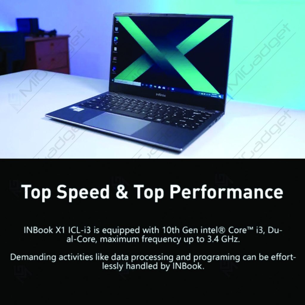 Infinix Inbook X1 Core i5-1035G1 8GB RAM 512GB NVMe SSD – Mi Gadget Malang