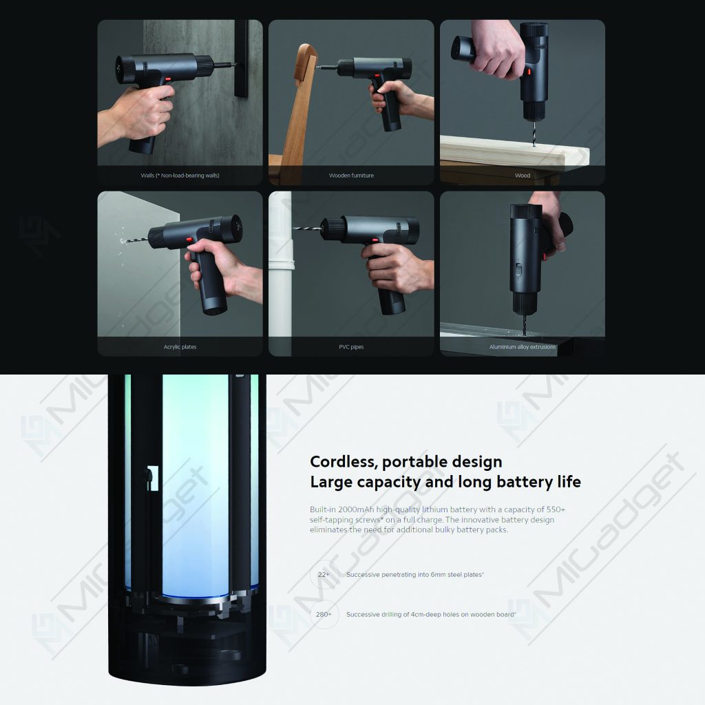 Xiaomi Electric Drill Brushless with Display – Bor Elektrik Portable ...