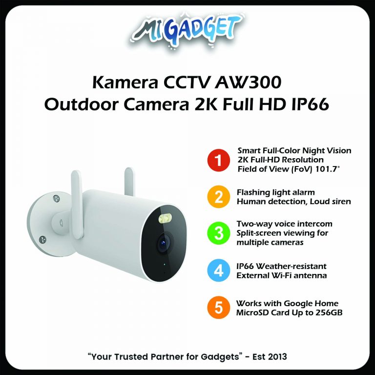 5 Tips Beli Kamera CCTV Outdoor Terbaik - Mi Gadget Malang