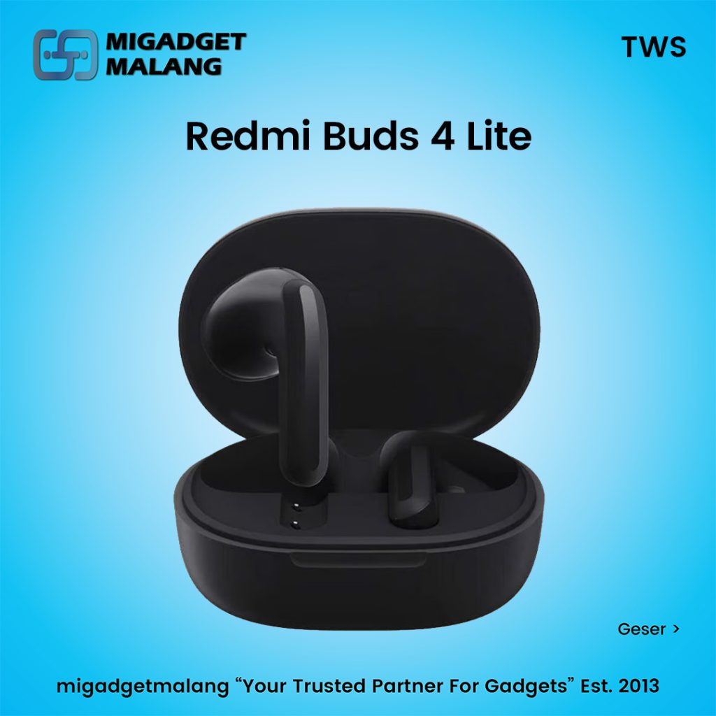 Redmi Buds 4 Lite True Wireless Bluetooth Earphones TWS IP54 - Mi ...