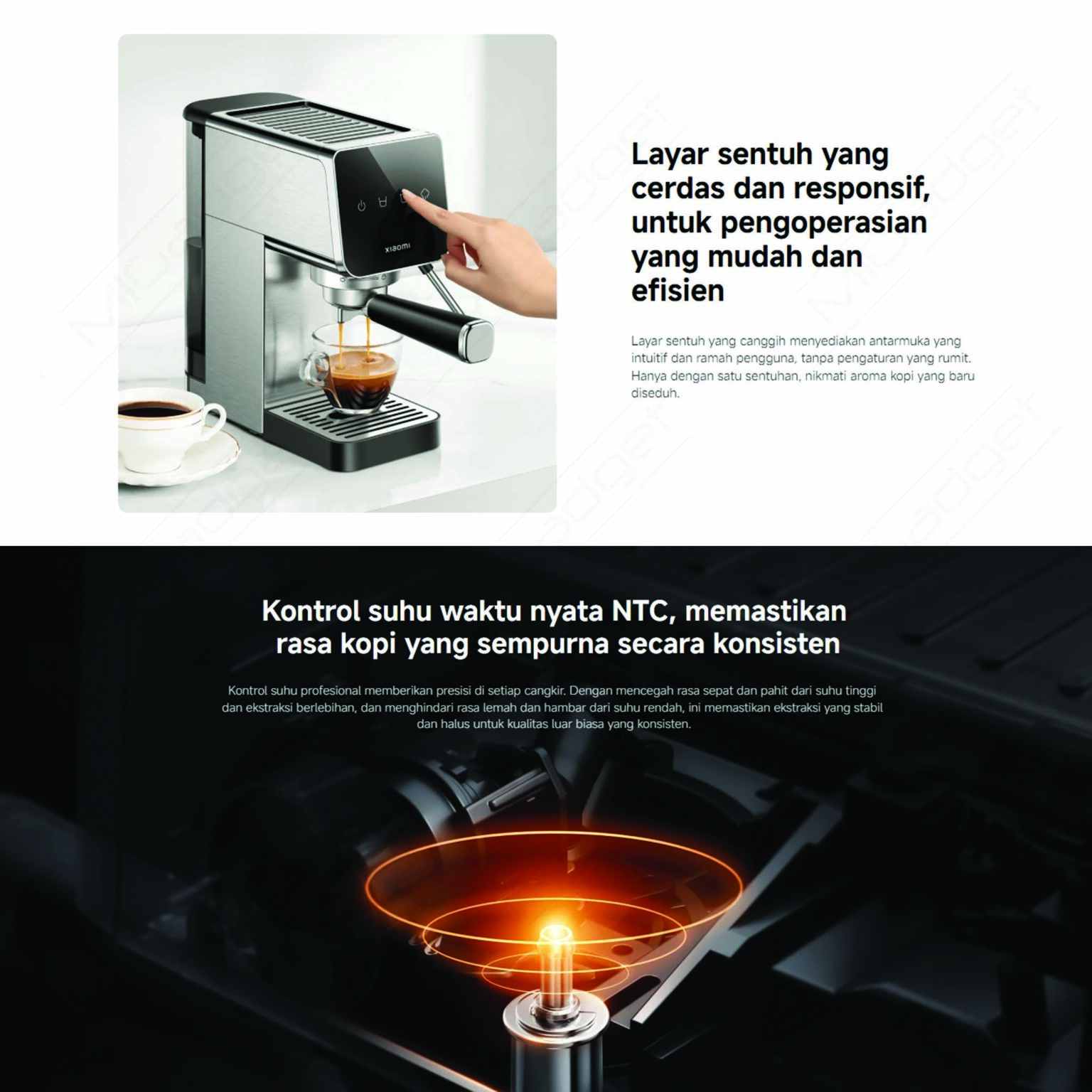 Xiaomi Semi Automatic Espresso Machine Mesin Kopi Espresso Semi ...